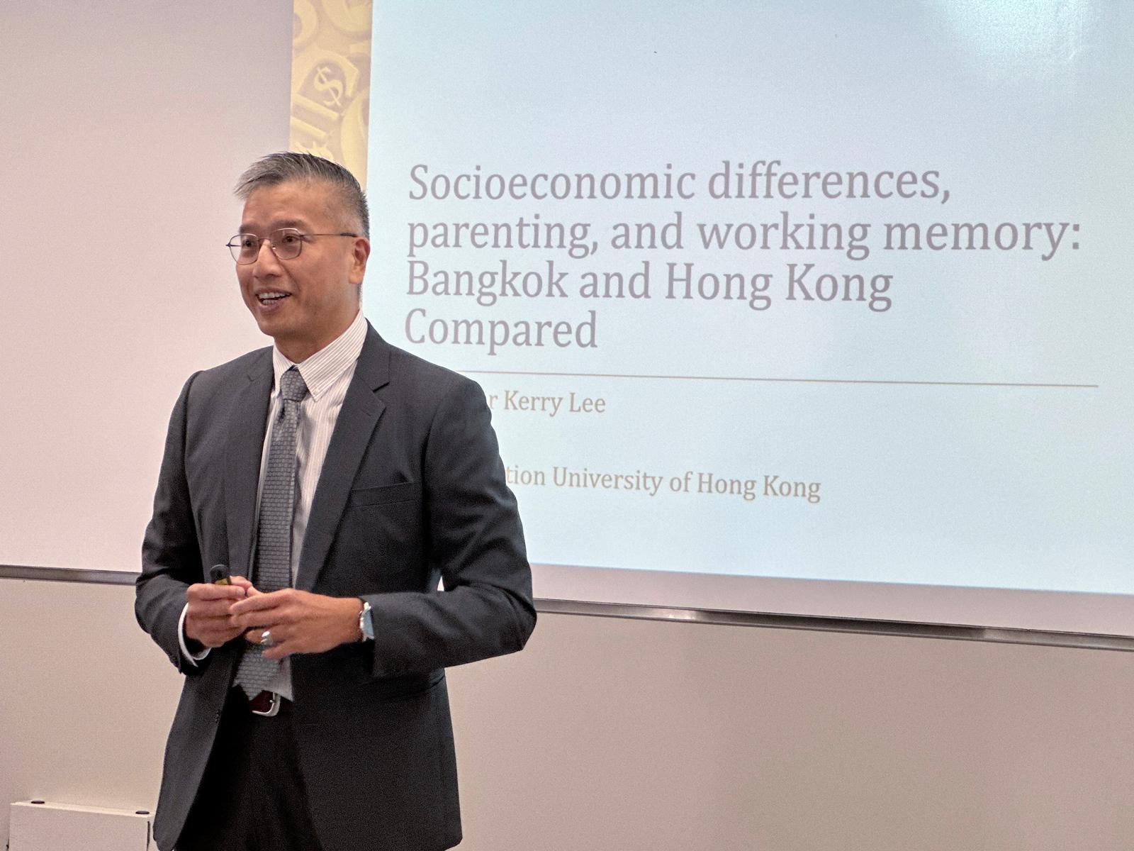 Professor Kerry Lee's Sharing - Individual differences in working memory: SES, parenting, and ...